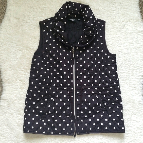 Onque Casuals | Jackets & Coats | Spotted Vest Jacket | Poshmark